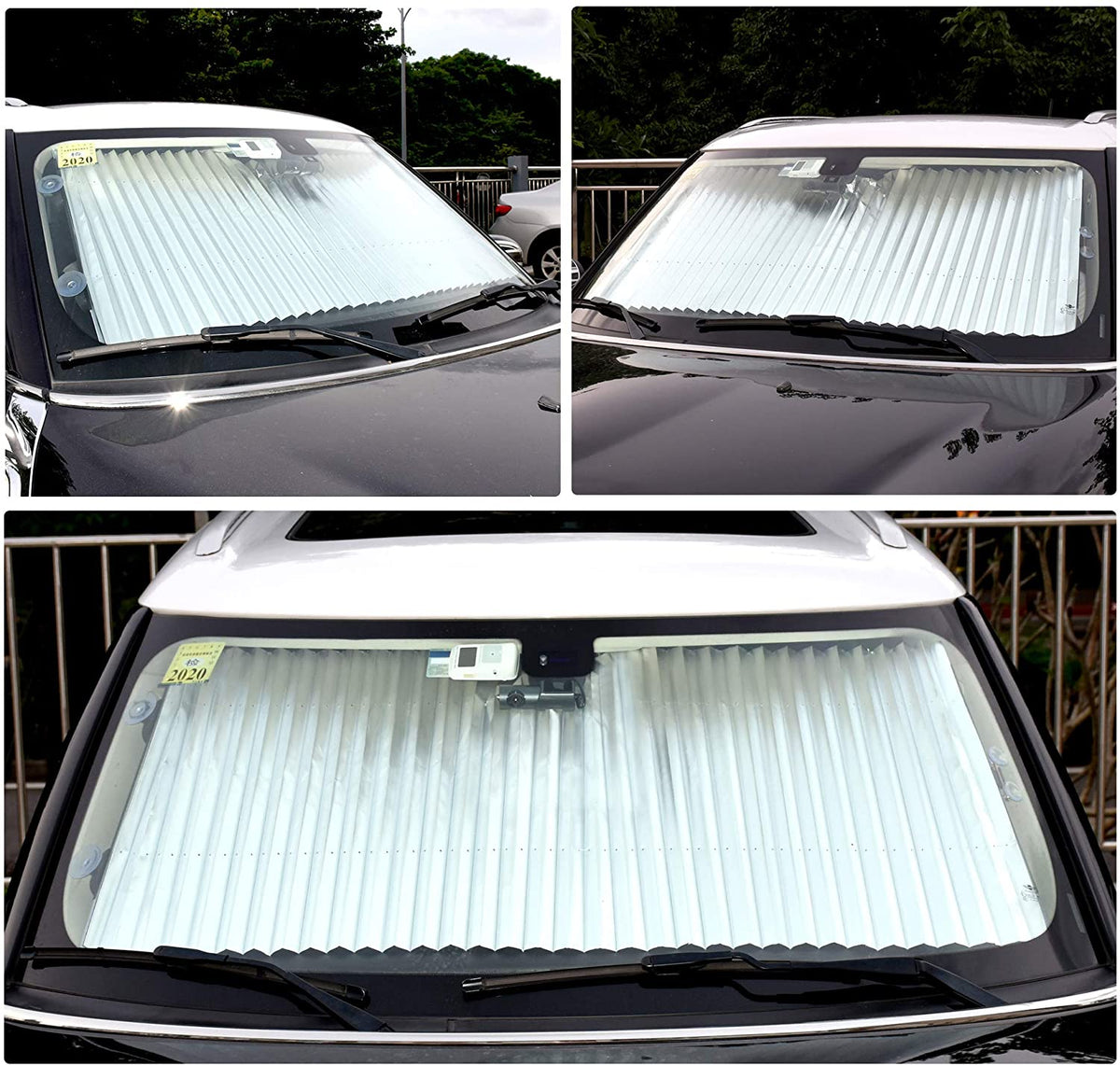 PARE-SOLEIL ANTI UV RÉTRACTABLE - PRÉSERVATEUR DE TEMPÉRATURE – DimaShop